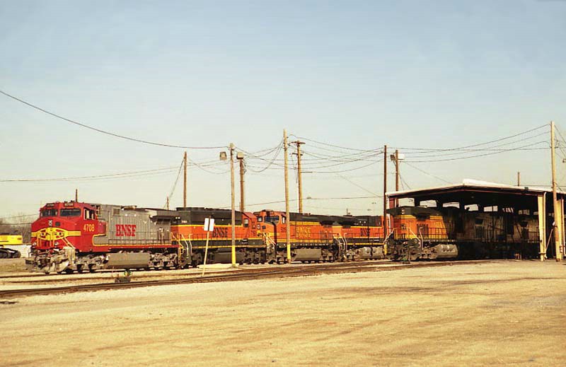 BNSF'S East Thomas Yard